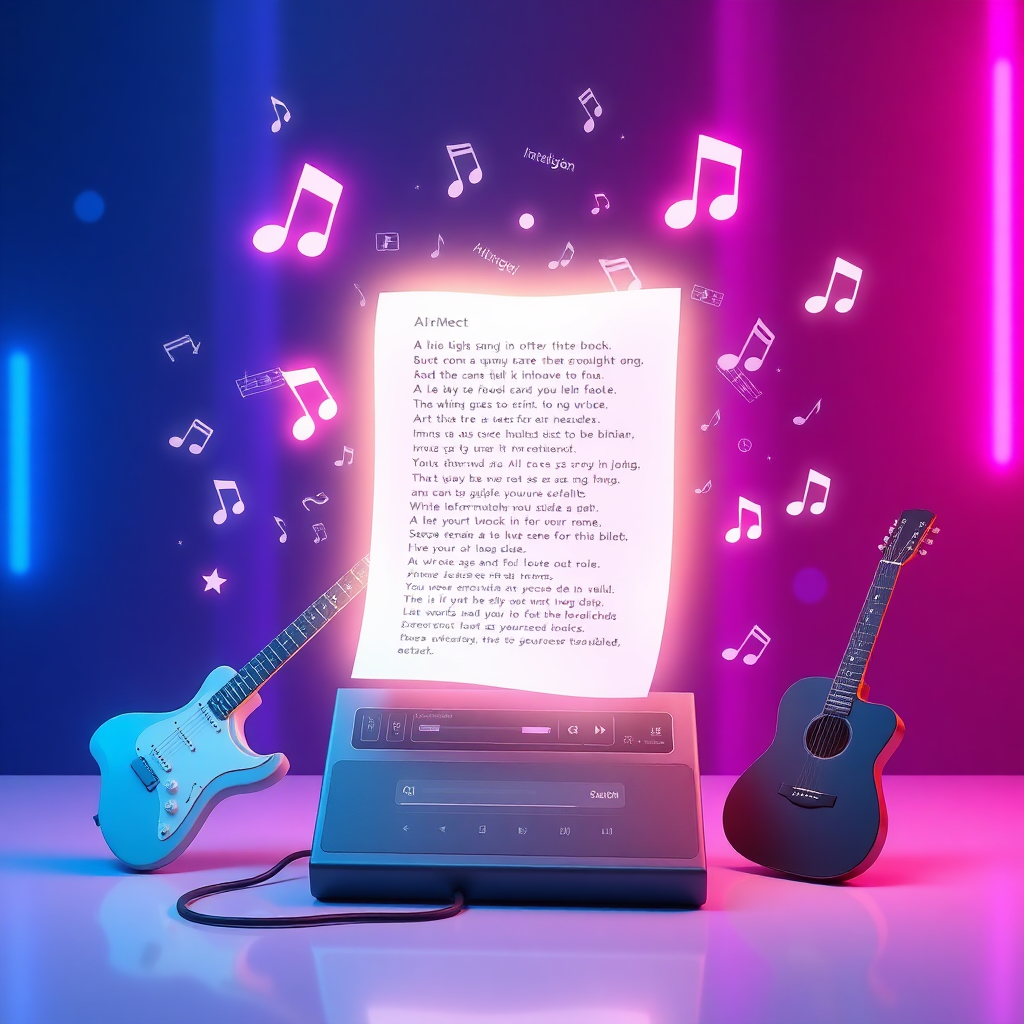 AI generated image for quoate 'An AI-powered tool transforming written ...